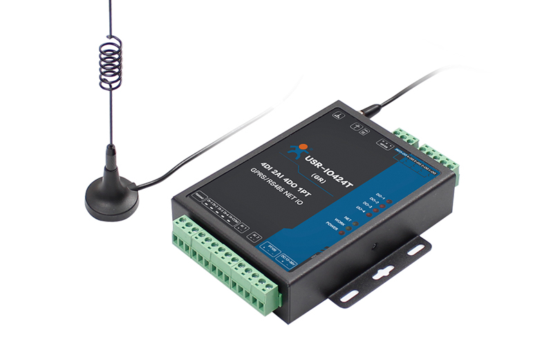 4路网络IO控制器 USR-IO424T-产品中心-南京麦趣智能科技-物联网方案提供商